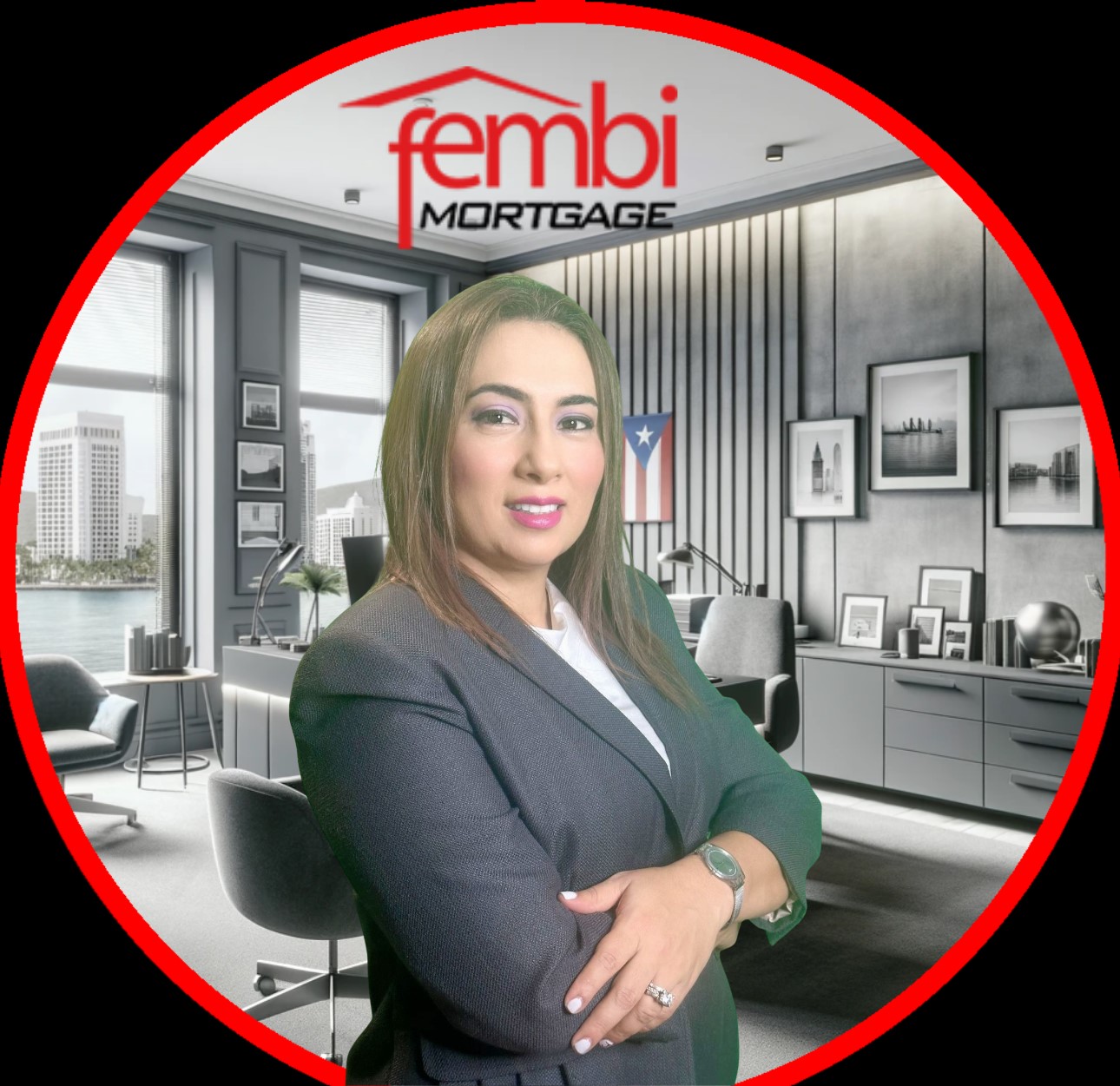 Paula Marin - Tu Originadora Hipotecaria en Fembi Mortgage, Puerto Rico